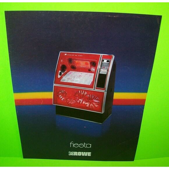 The Unbranded Brand | Art | Fiesta R83 Rowe Jukebox Flyer Original ...